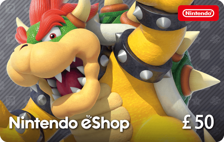 Nintendo eShop Card | Buy your prepaid credit online from £15
